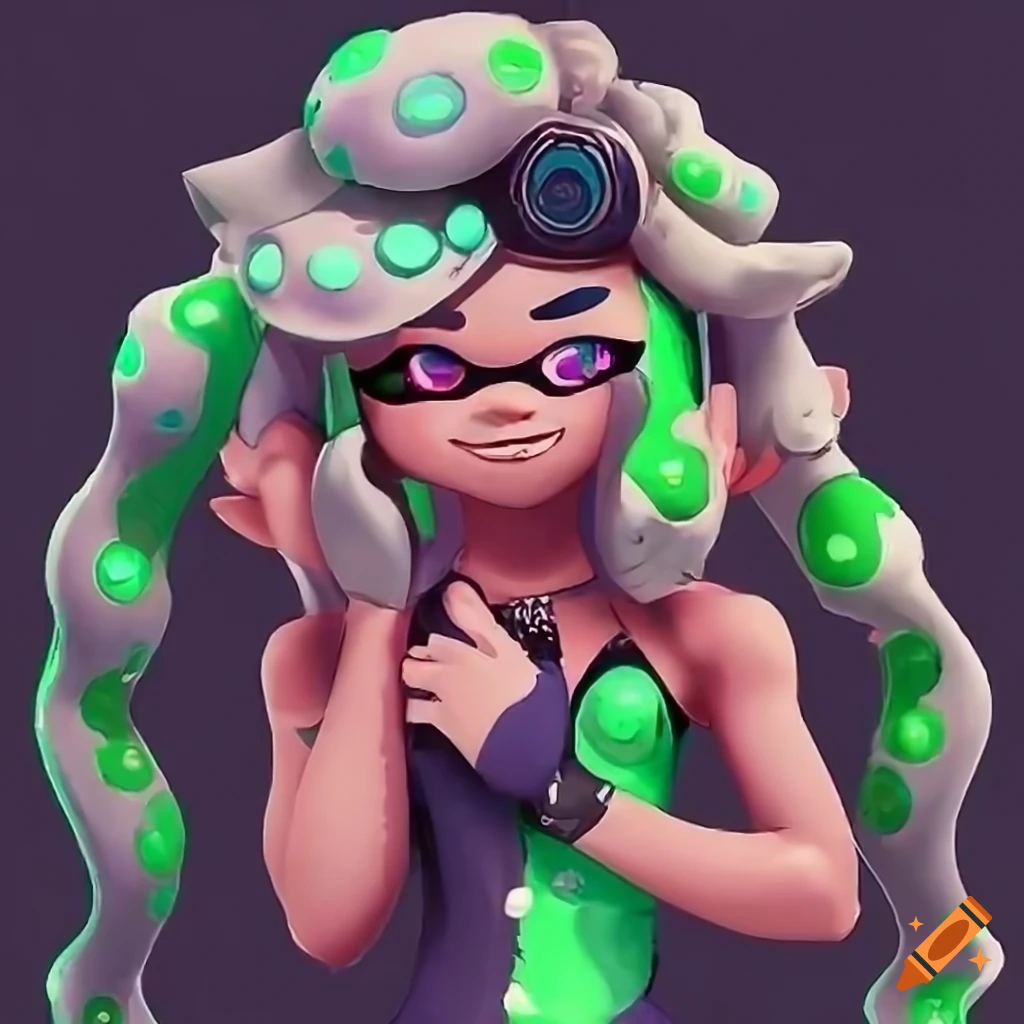 Marina Ida From Splatoon On Craiyon