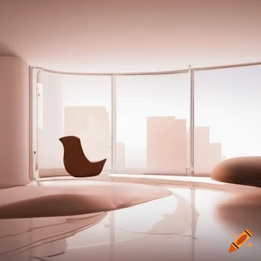 Screen shot of a futuristic website landingpage featuring a modern ...