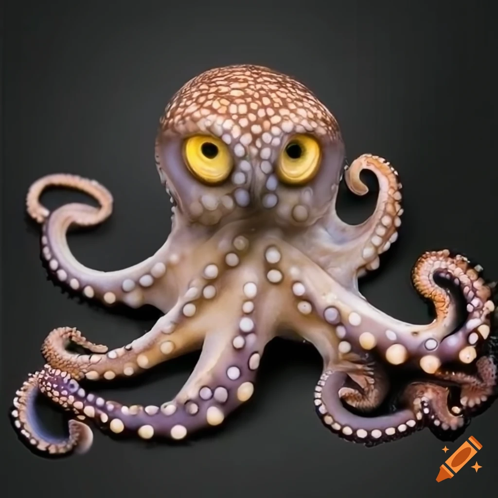 Owl octopus on Craiyon