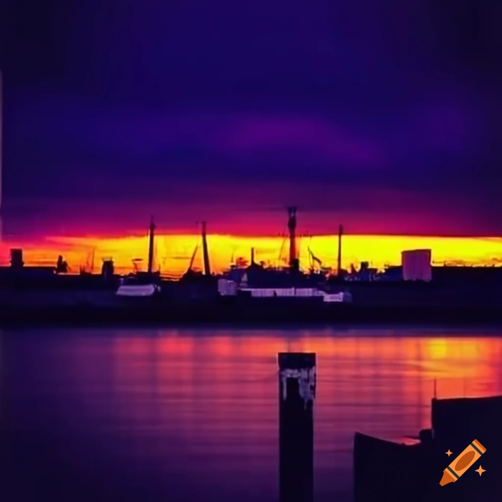 The sky above the port was the color of television, tuned to a dead ...