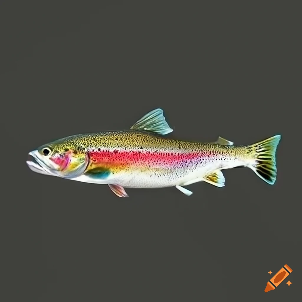 Rainbow trout fish