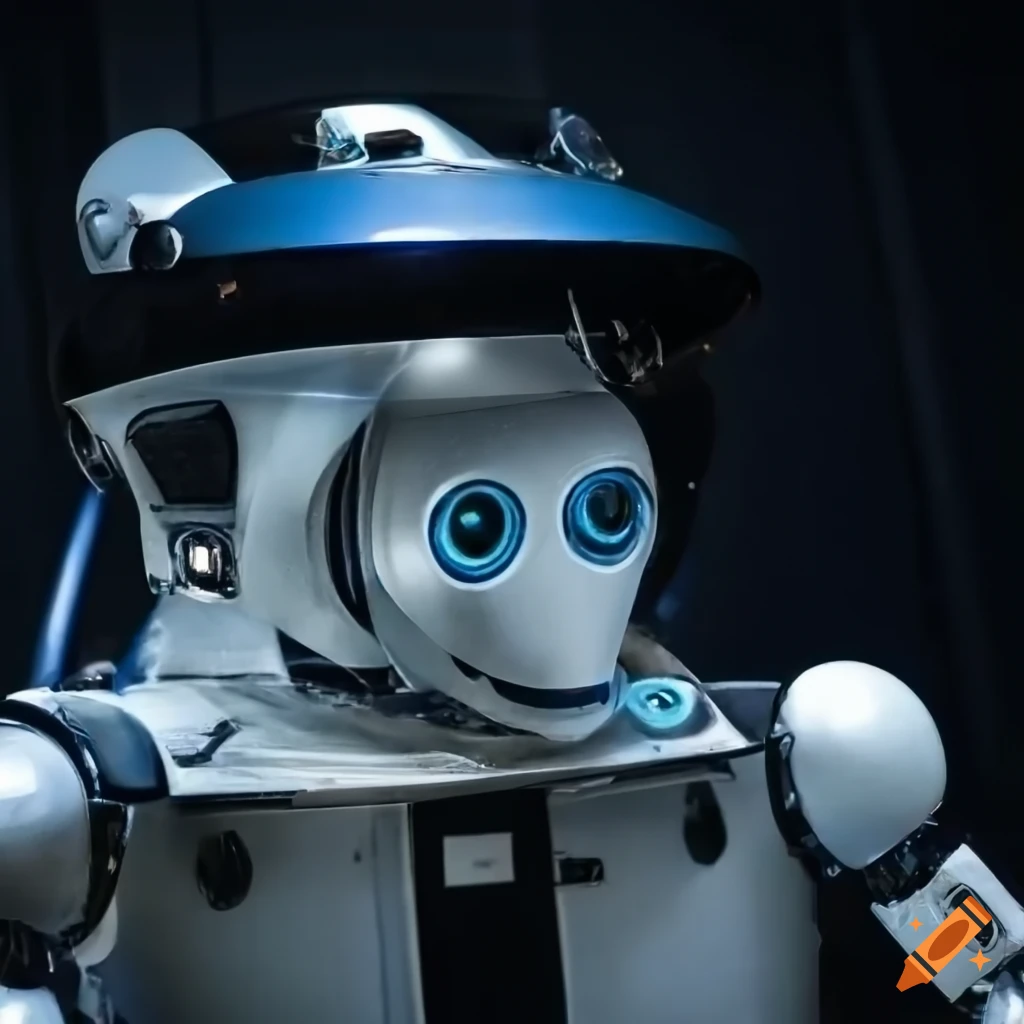 Photograph of a robot, highly detailed, 8k on Craiyon