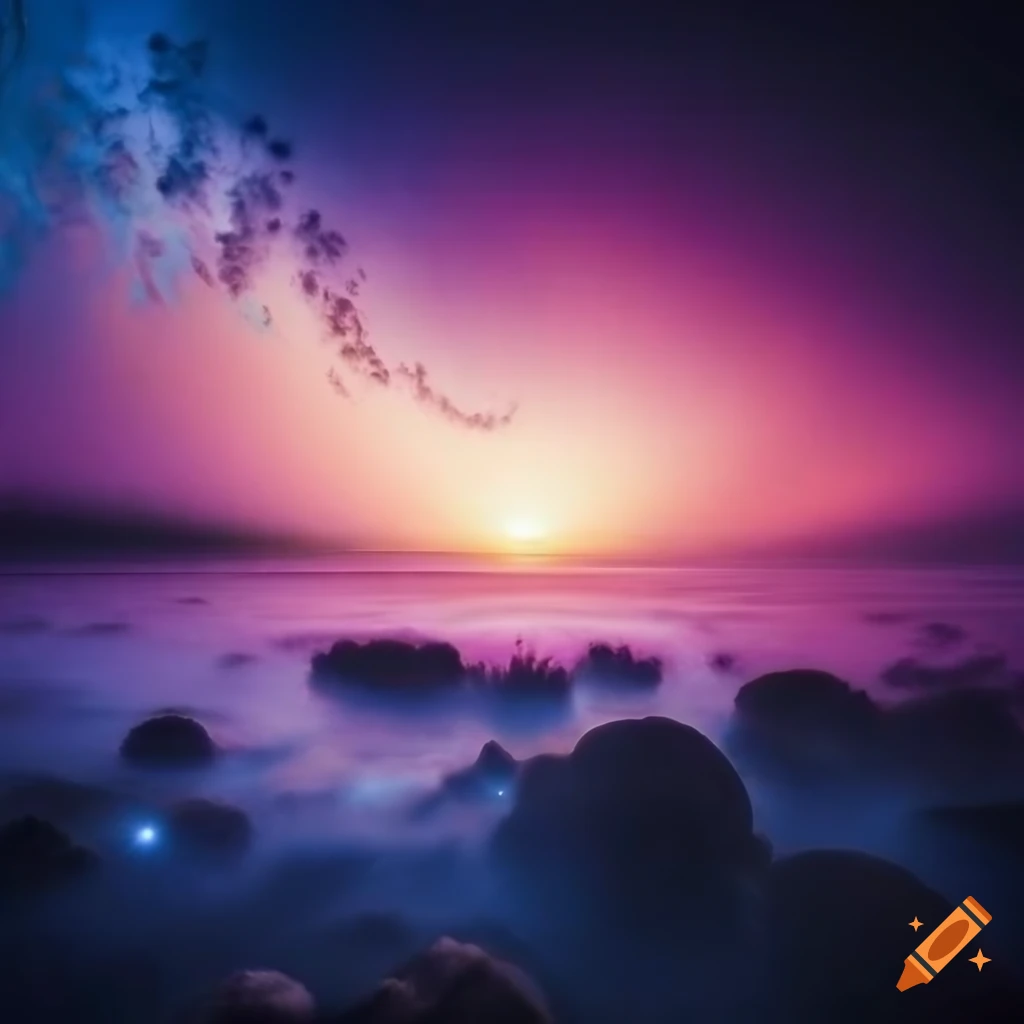 An expansive view of the cosmos, captured in a fascinating work of ...