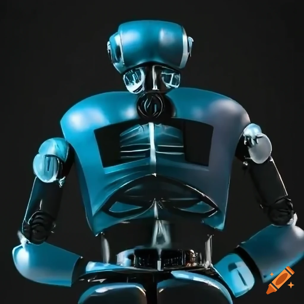 Robot body geometry on Craiyon