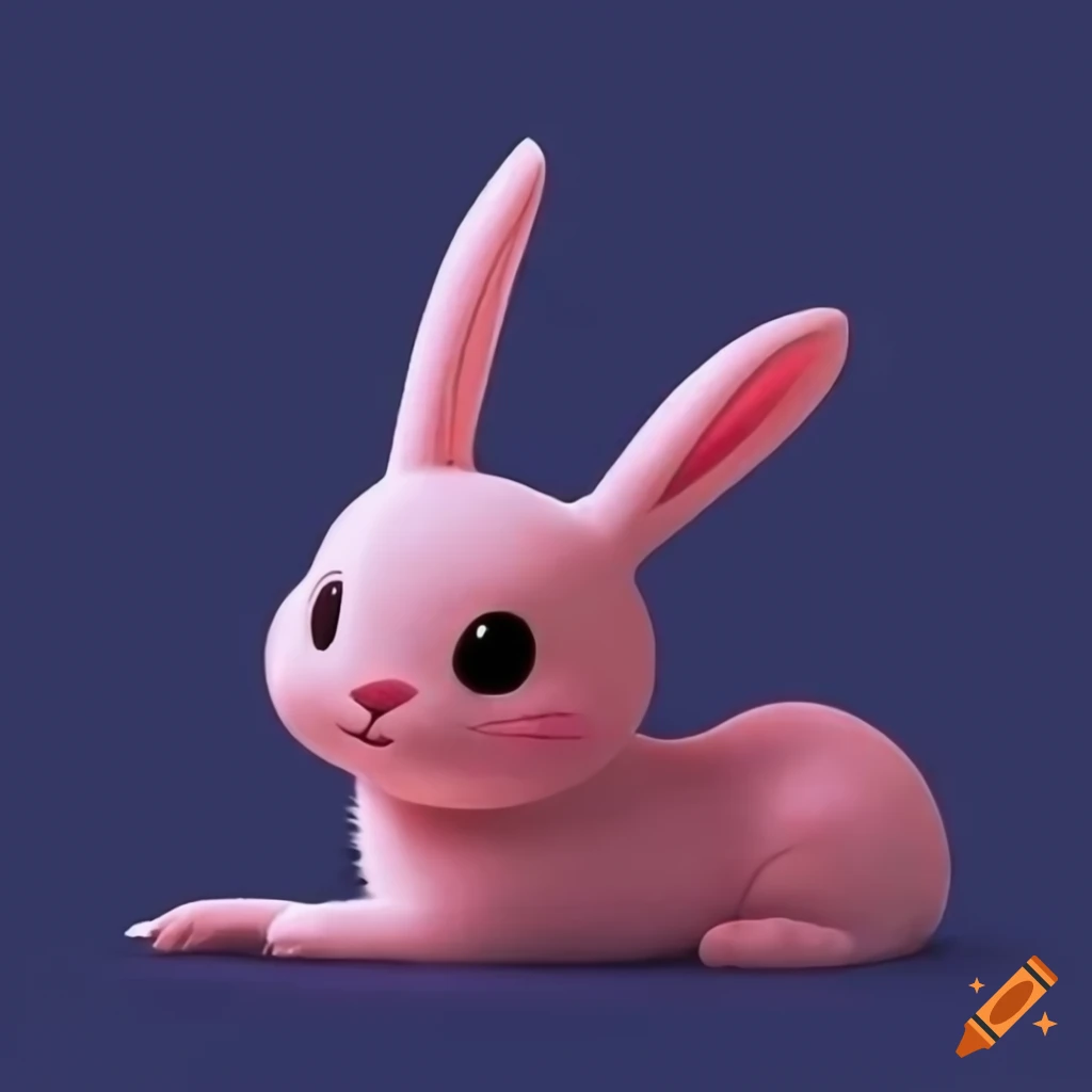 Add Bunny Logo and aesthetic Wallpaper on Craiyon