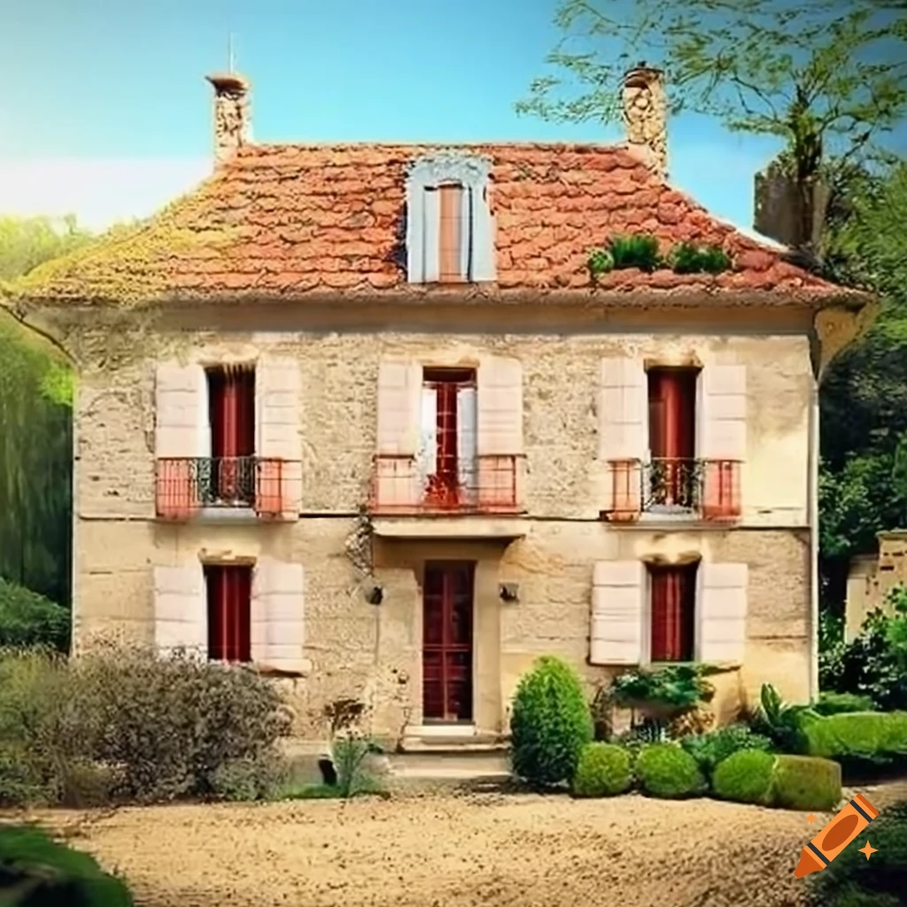 Maison style français provençal