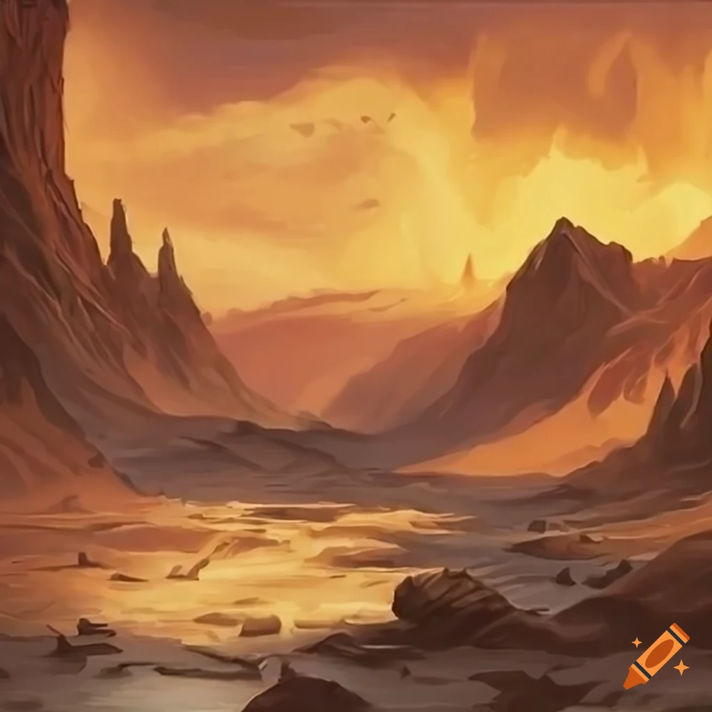 Fantasy Art Desert Landscapes