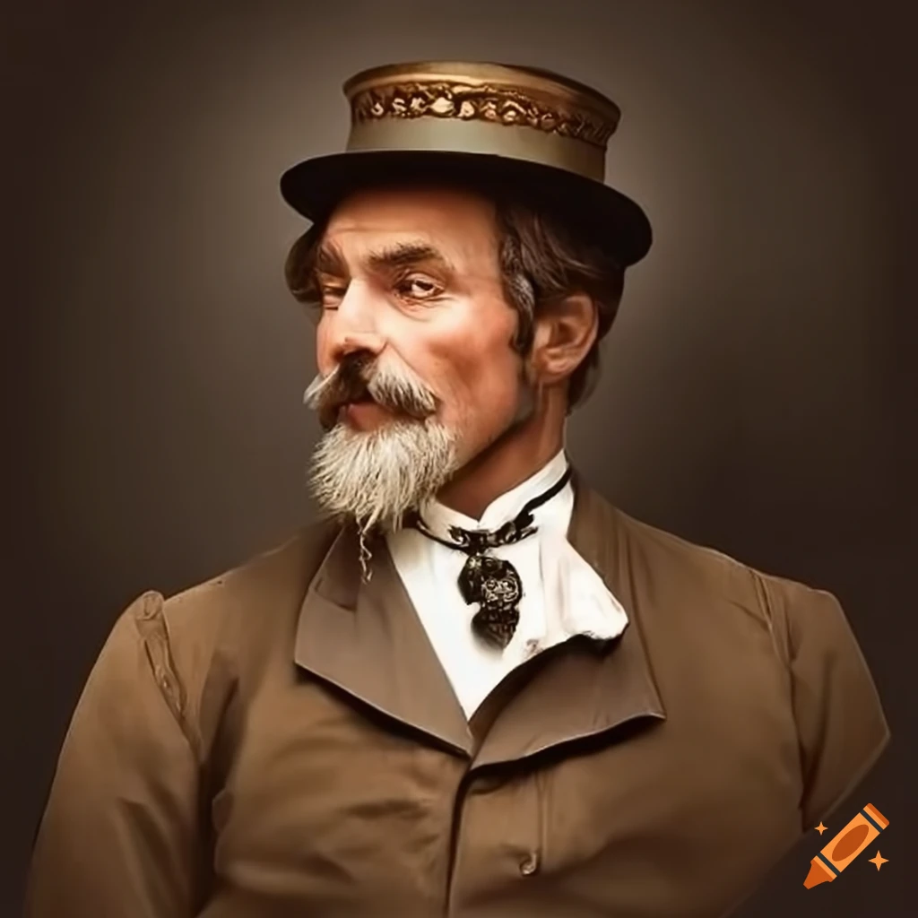 Victorian man on Craiyon