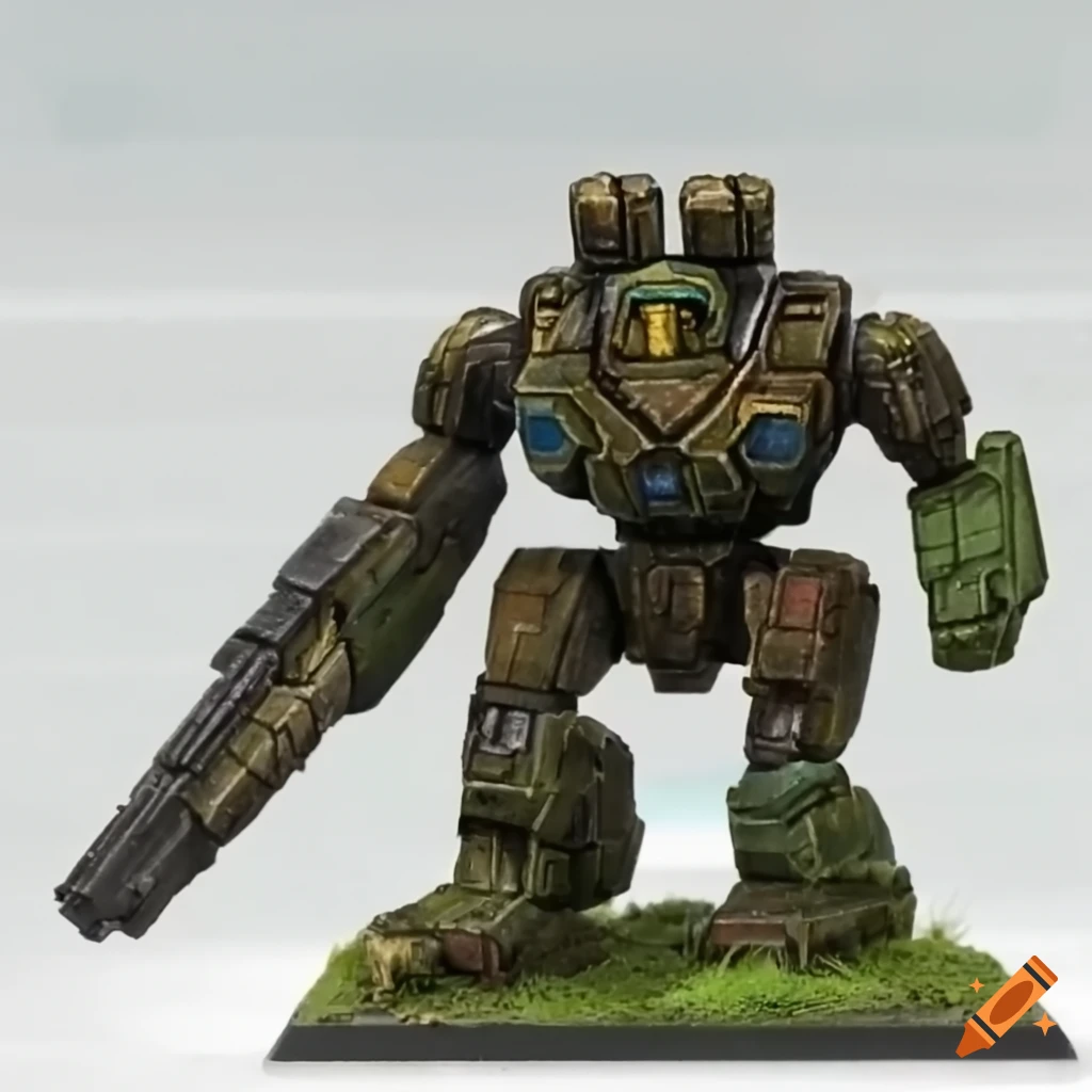 Battletech battlemaster on Craiyon
