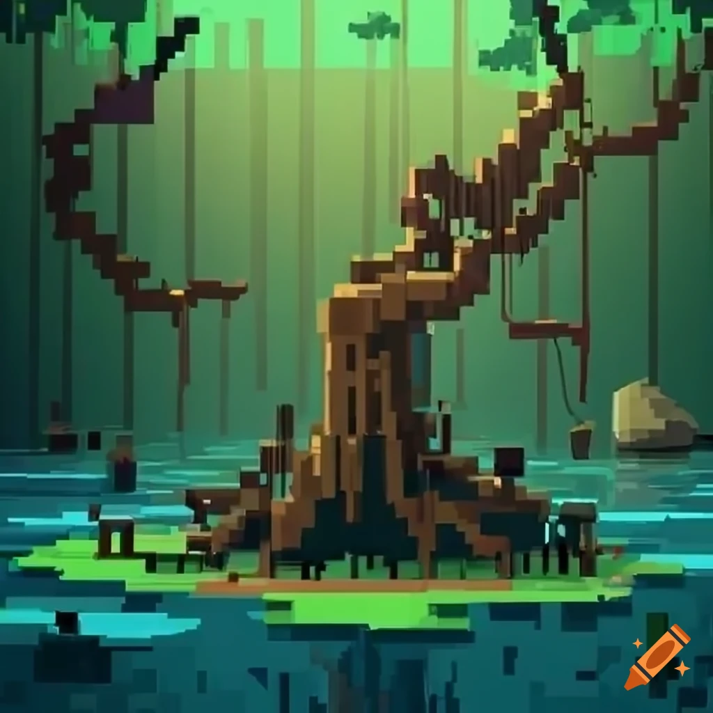 Pixel swamp