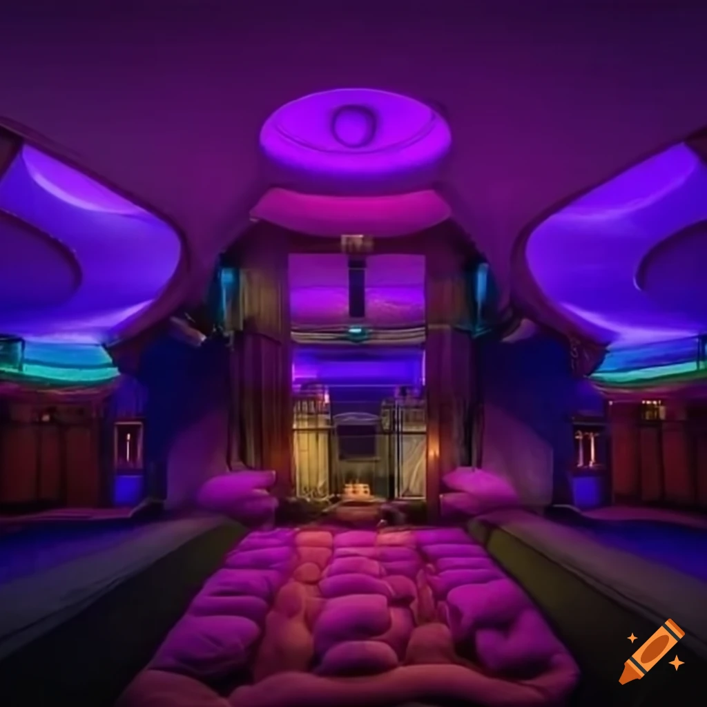 Cosmic hotel on Craiyon