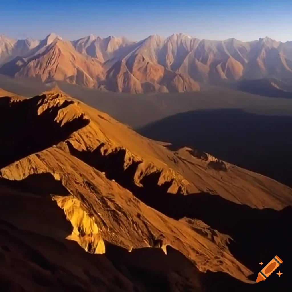 Taleghan mountains in iran on Craiyon