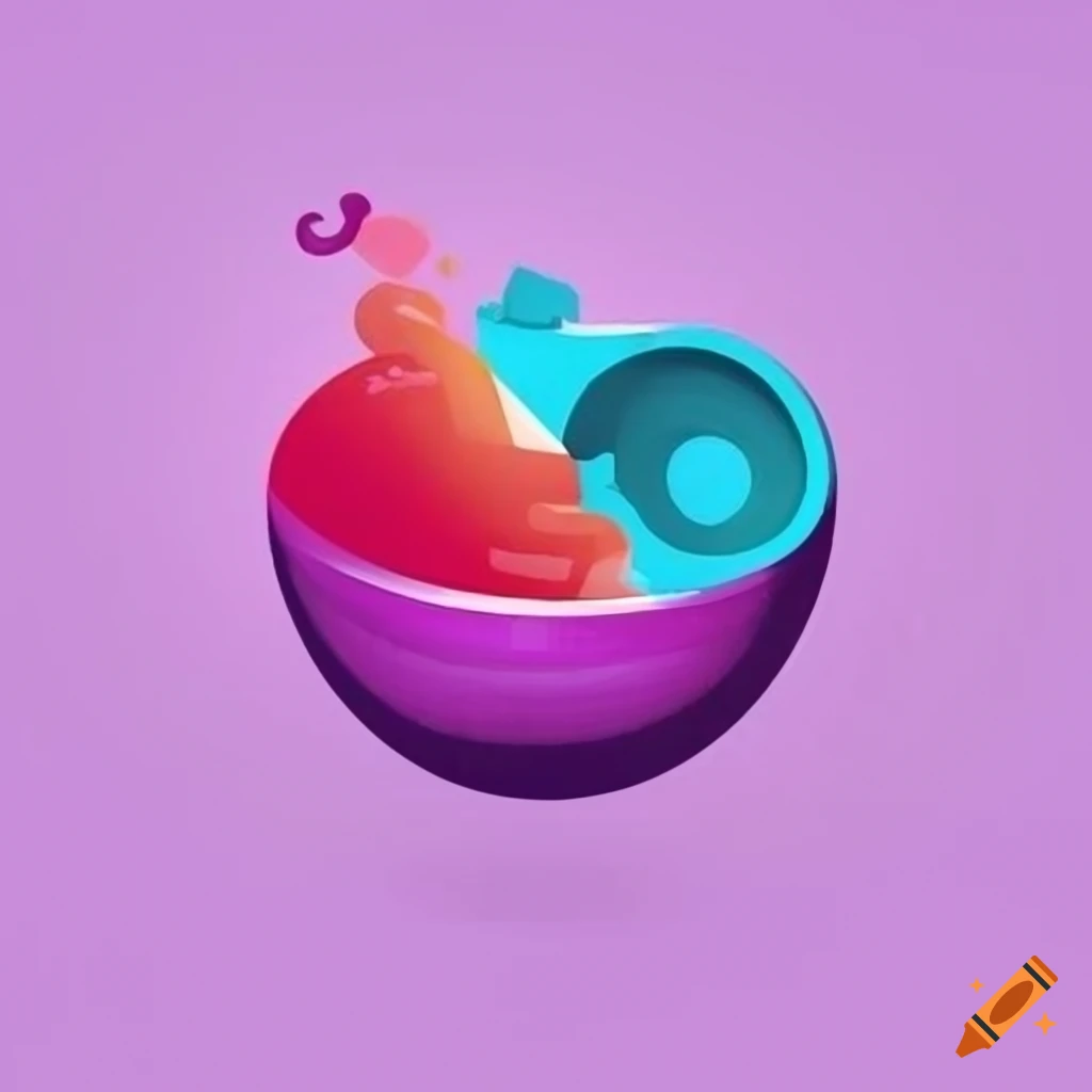 Logo concept for topical bowl, a fun and engaging brand