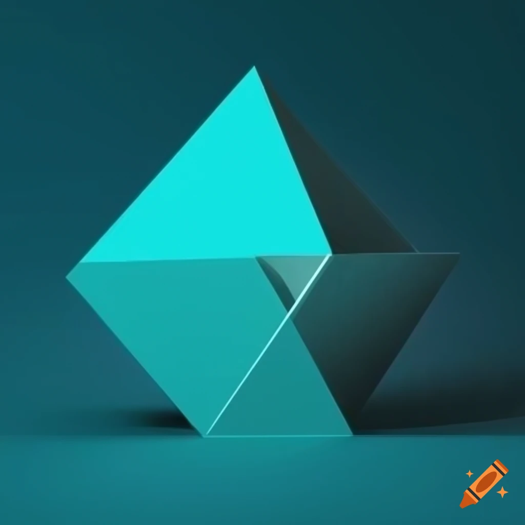 Minimalist geometric shape for presentations and design projects ...