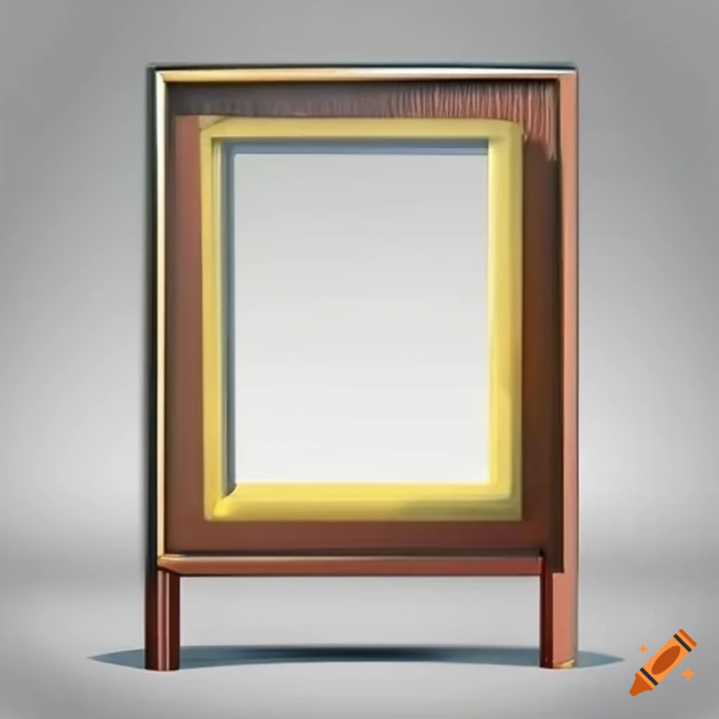 Cartoon metal picture frame