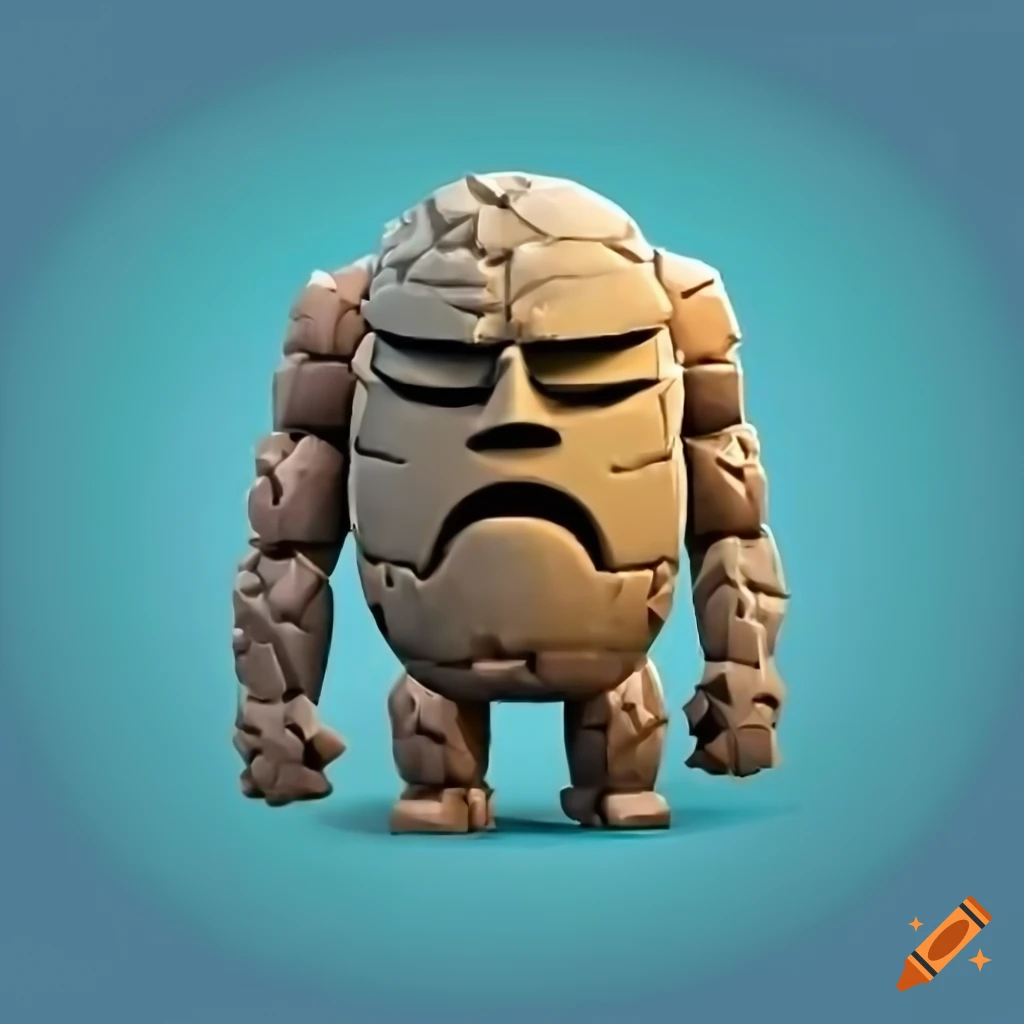 Golem emoji on Craiyon