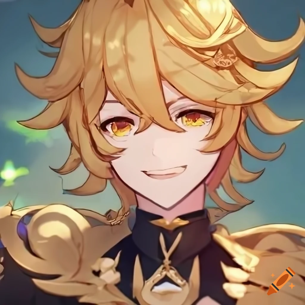 Aether from genshin impact on Craiyon