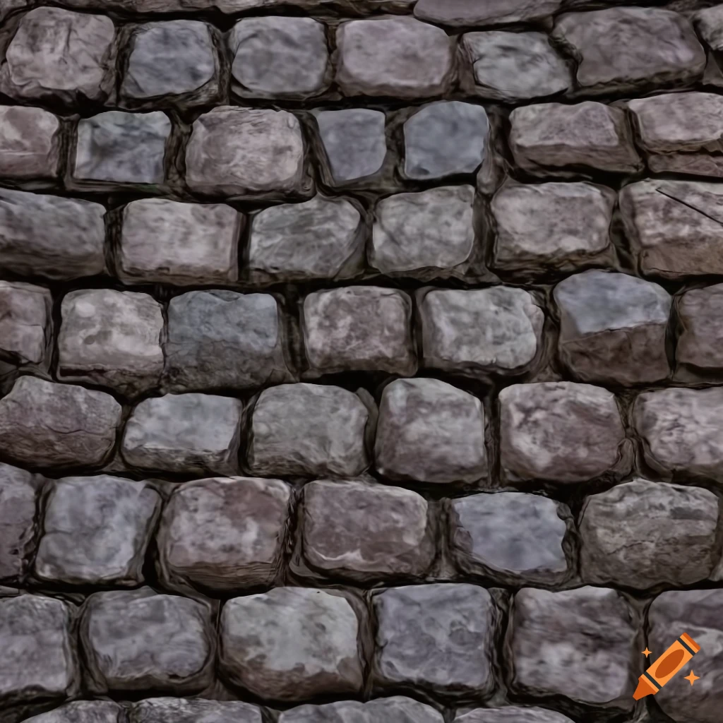 Old cobblestone texture on Craiyon