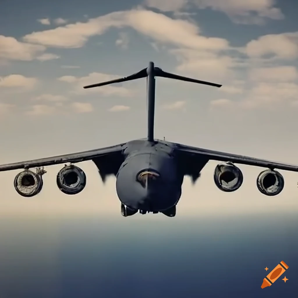 C17 planes taking off