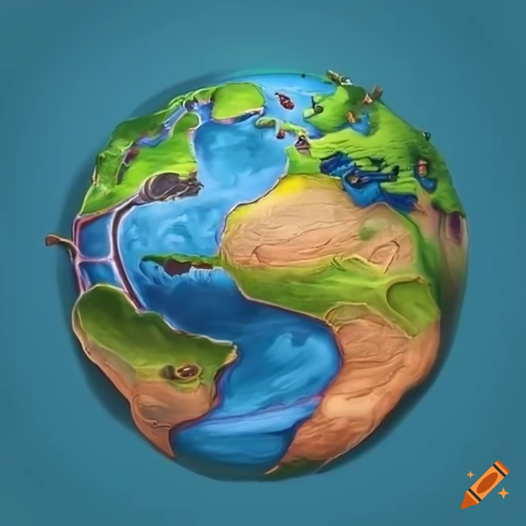 World box, landscape, high definition