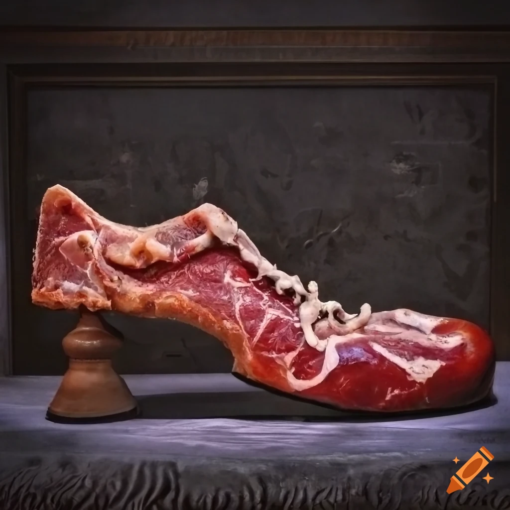 Shoes- meat - bones - pipe - tapestry - faucet on Craiyon