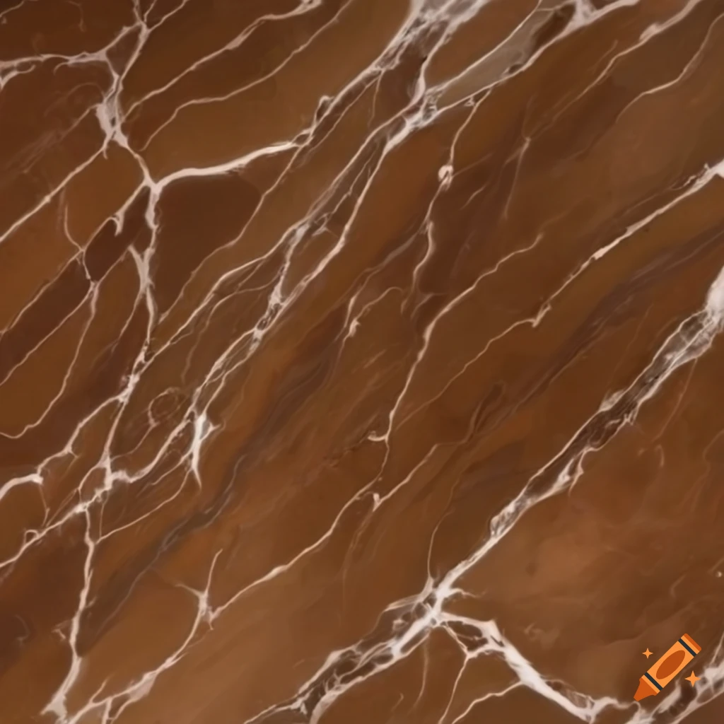 Brown marble