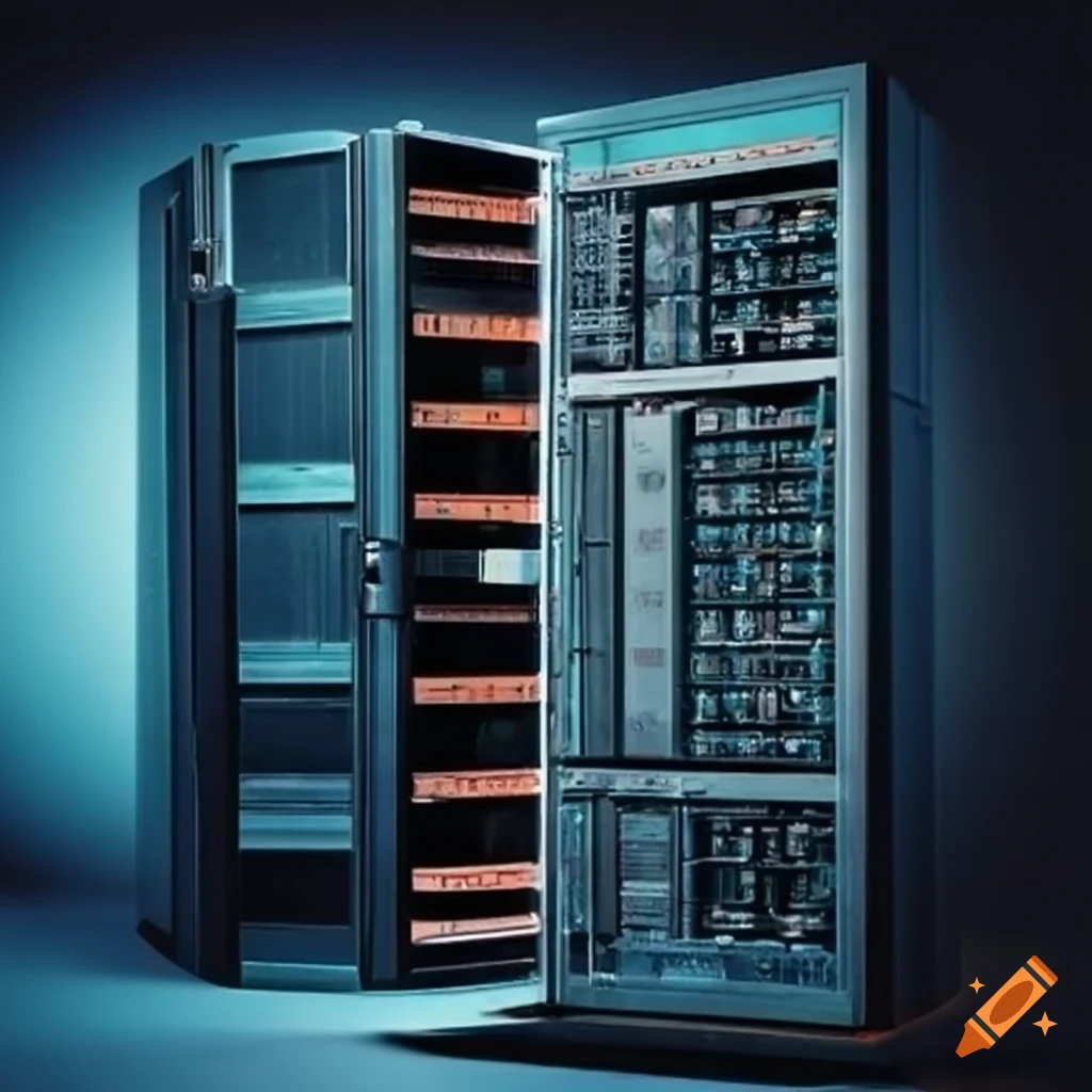 메인프레임 컴퓨터 이미지