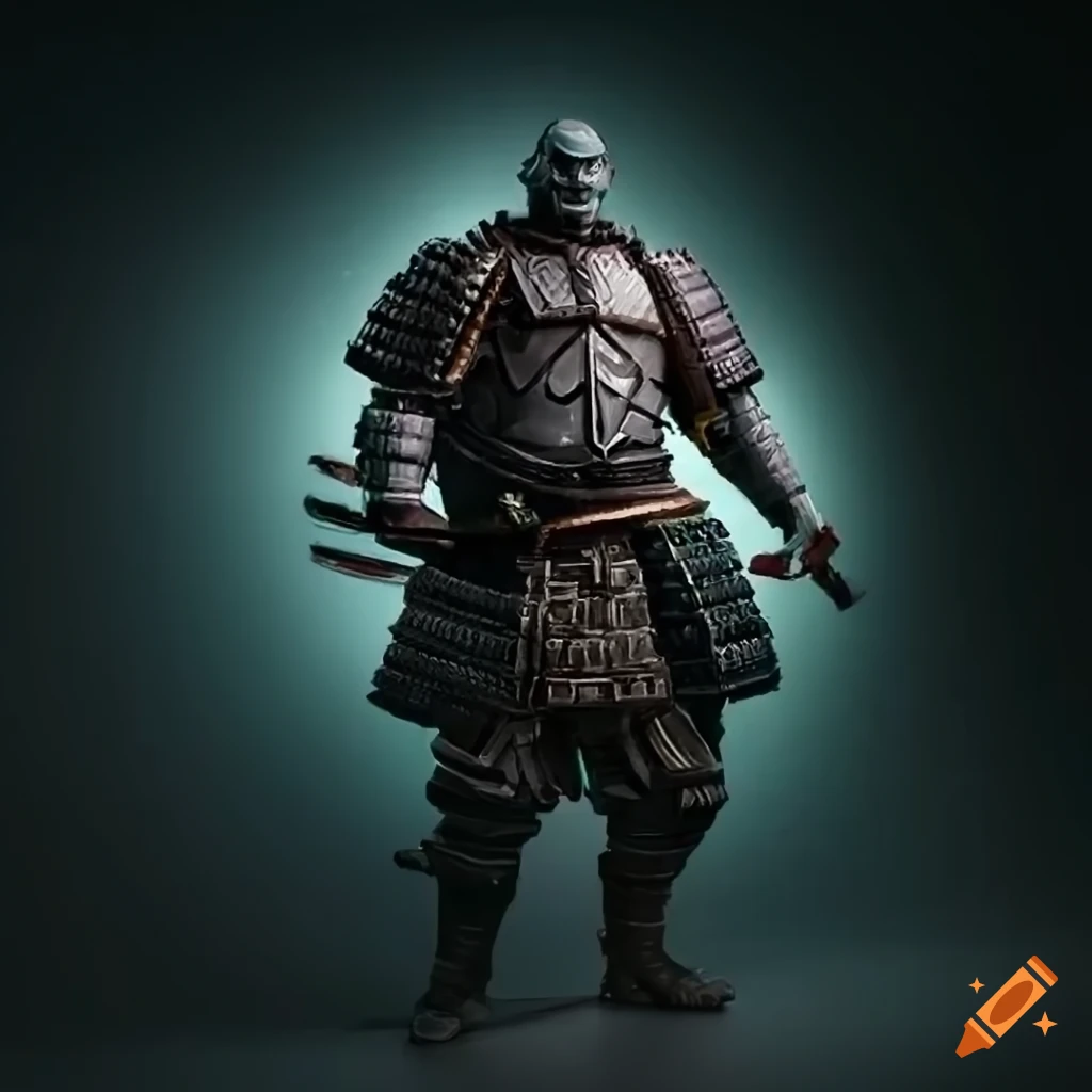 Dnd goliath, samurai on Craiyon
