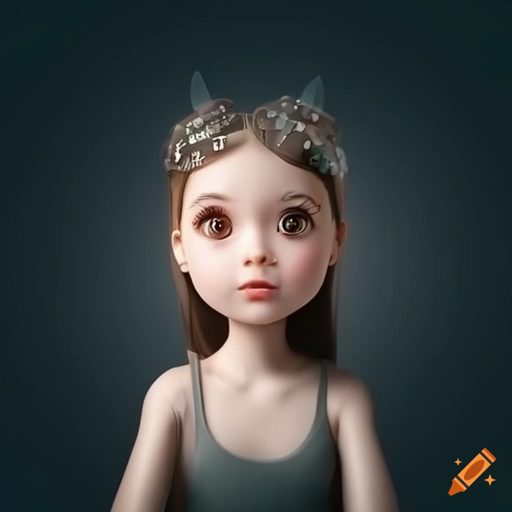 Cute little 3d on Craiyon