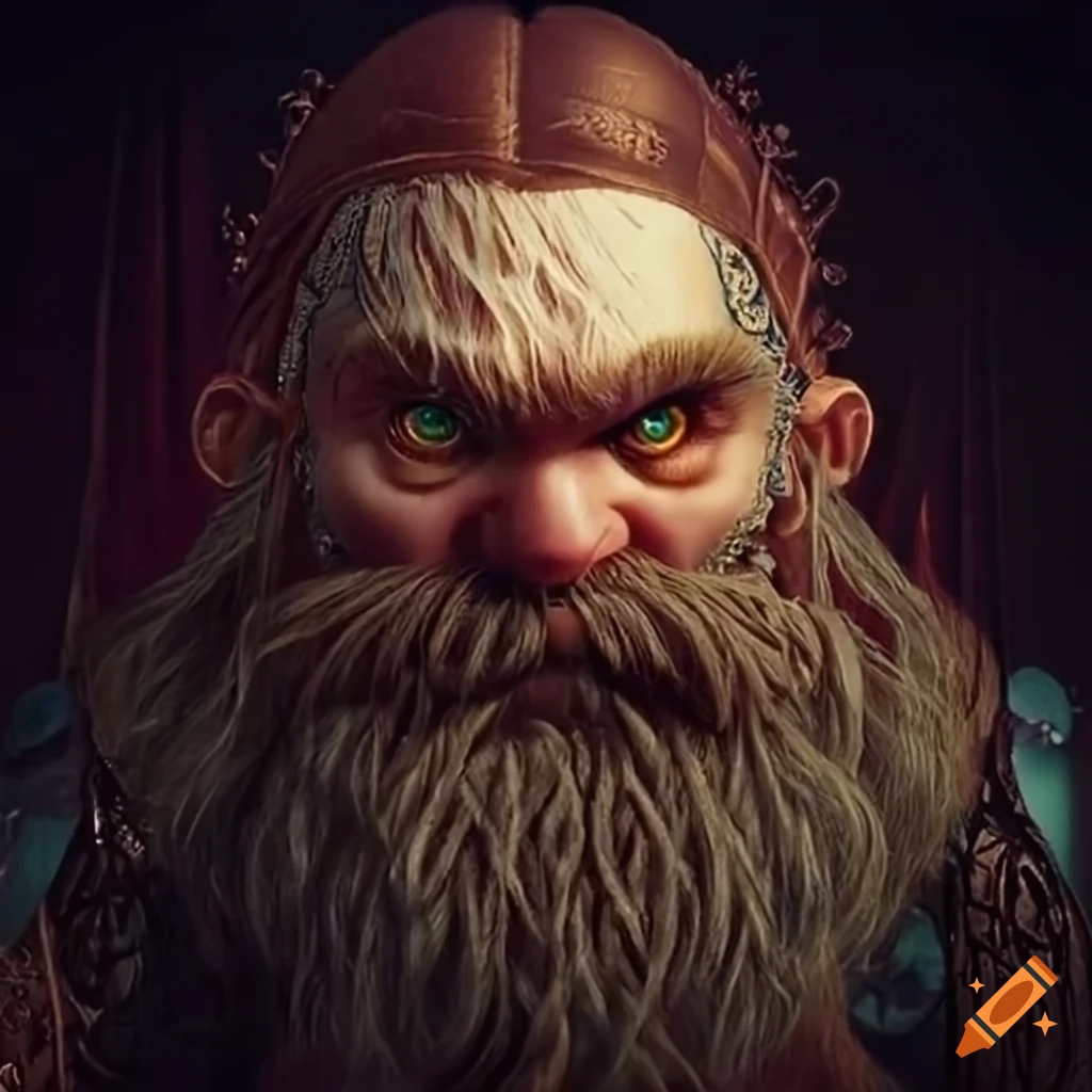 In the world of Dungeons and Dragons : a dwarf of robust stature and ...