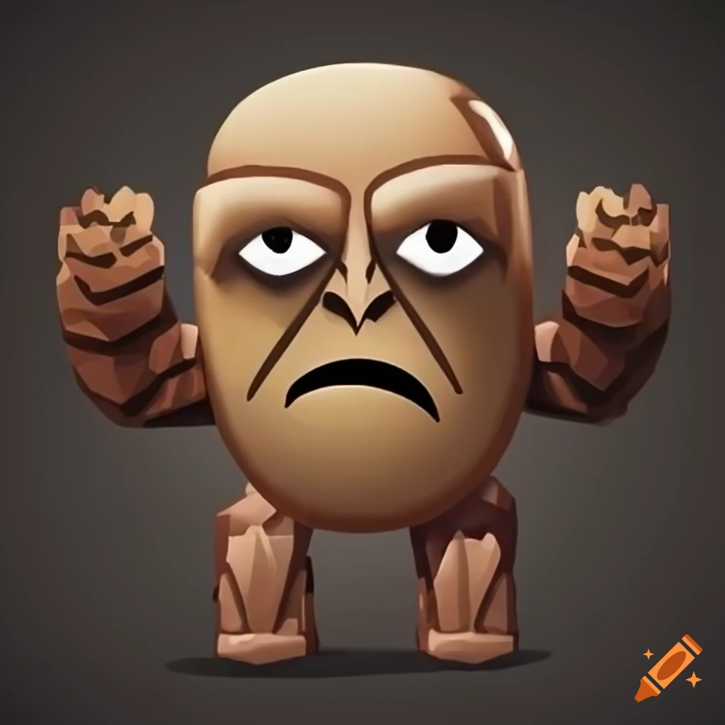 Golem emoji on Craiyon
