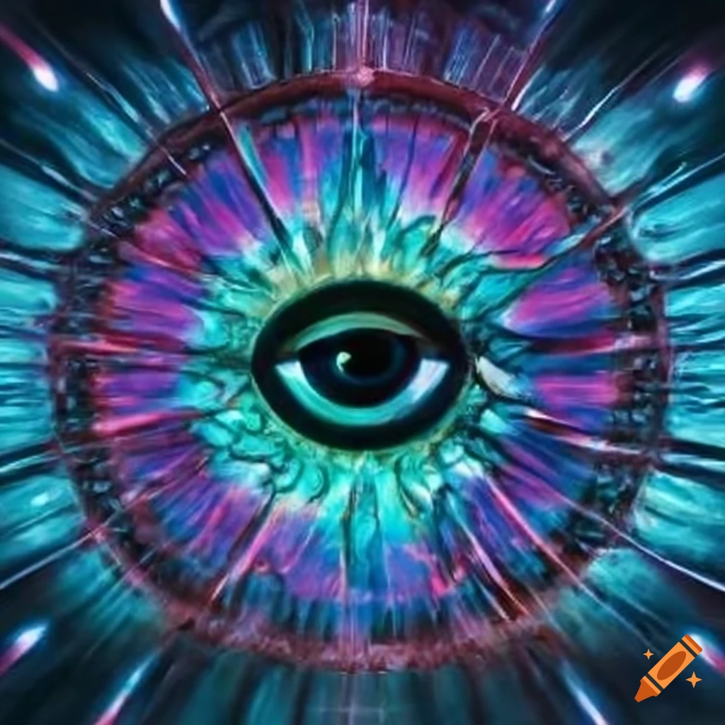 All-seeing eye light