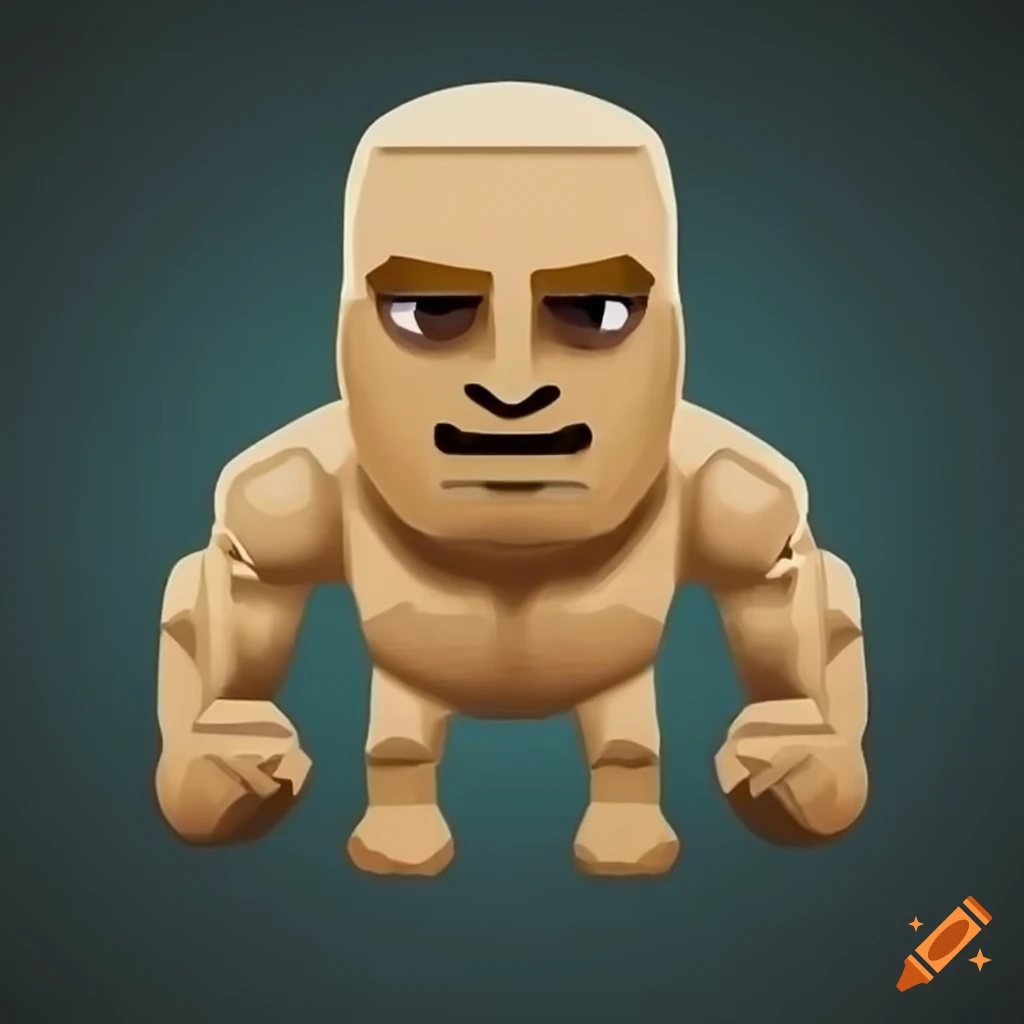 Golem emoji on Craiyon