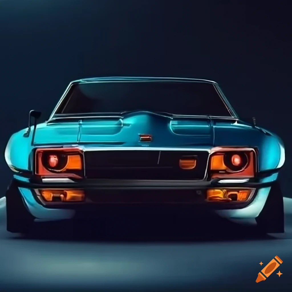 New design for a classic datsun 240z in 4k