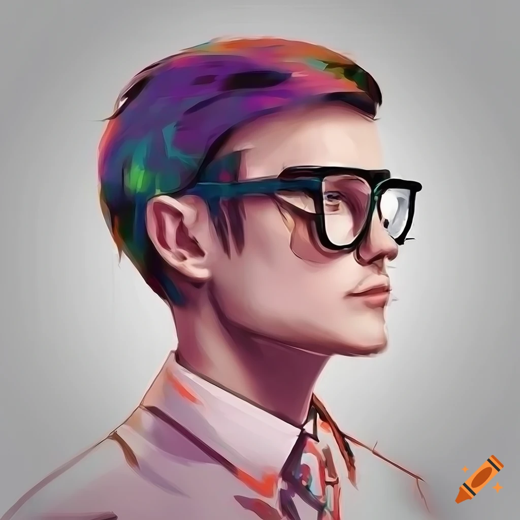 Digital Art Glasses Picture