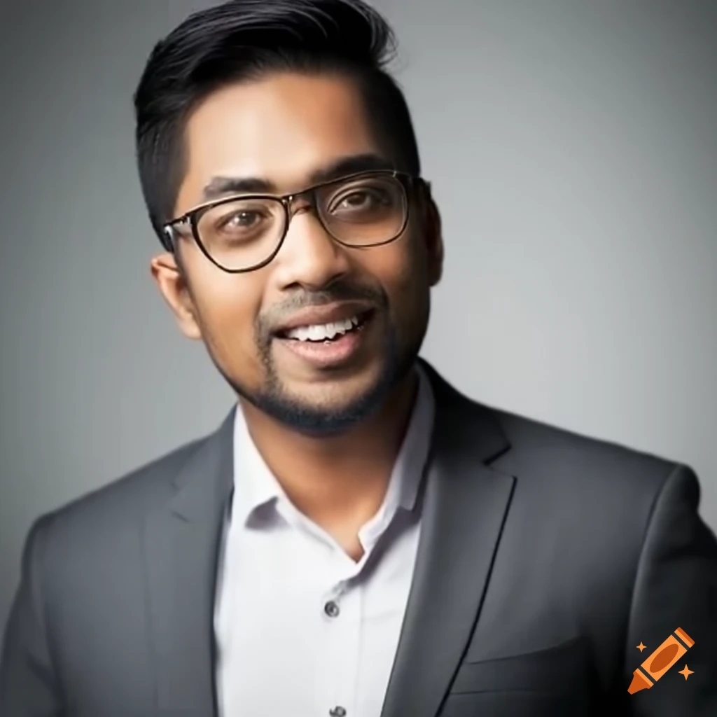 Create corporate profile for male