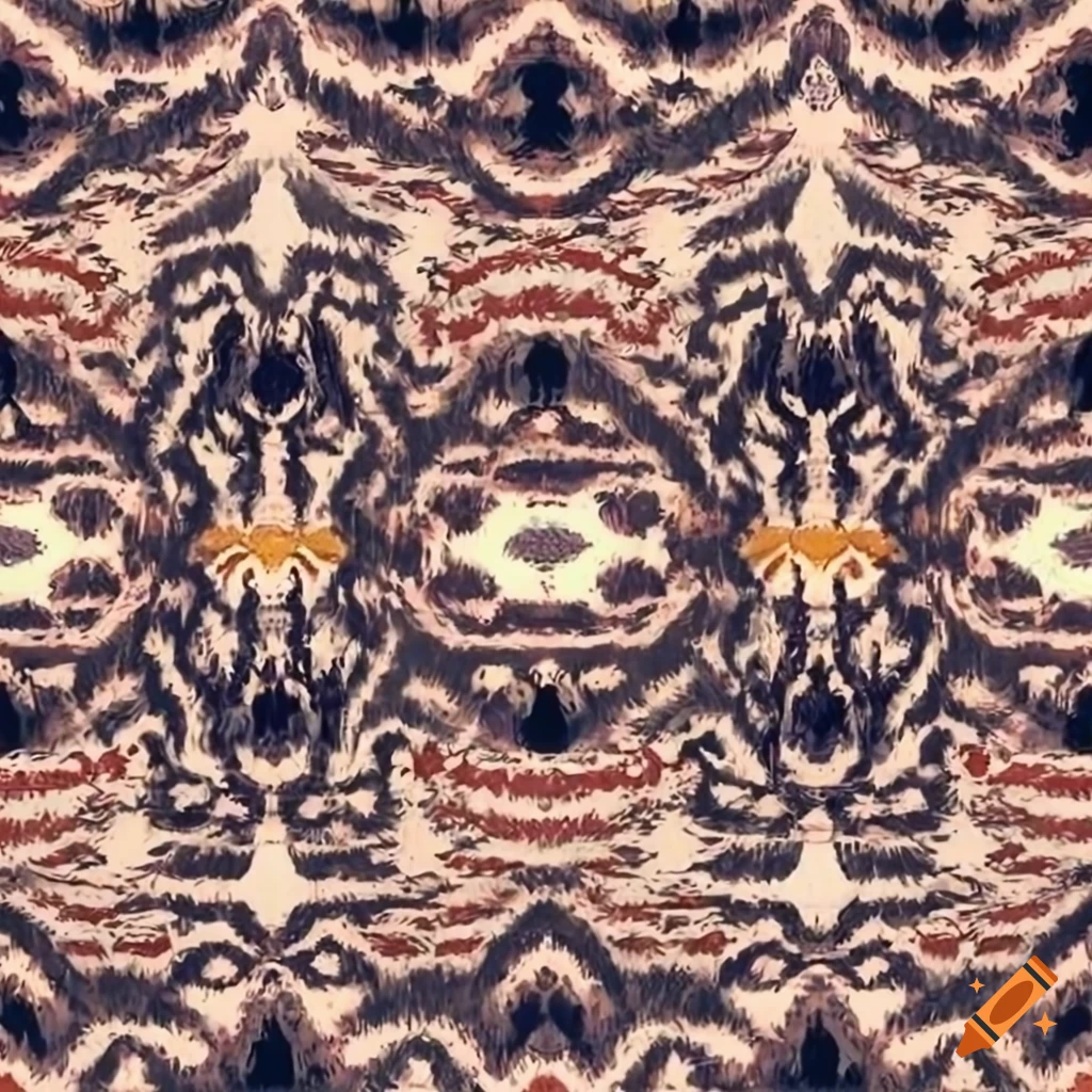 Ikat Pattern Desktop Wallpaper
