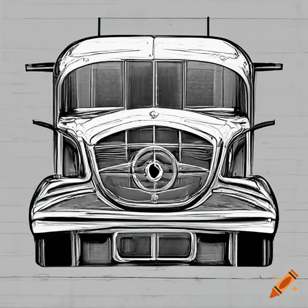 Art deco flat nose mercedes rv truck with streamlined design alkove