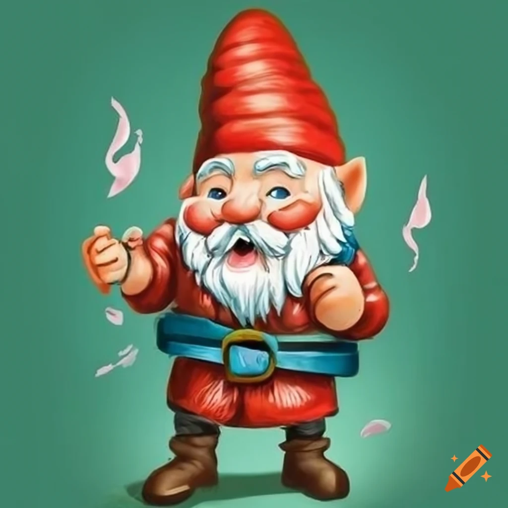 Happy gnome