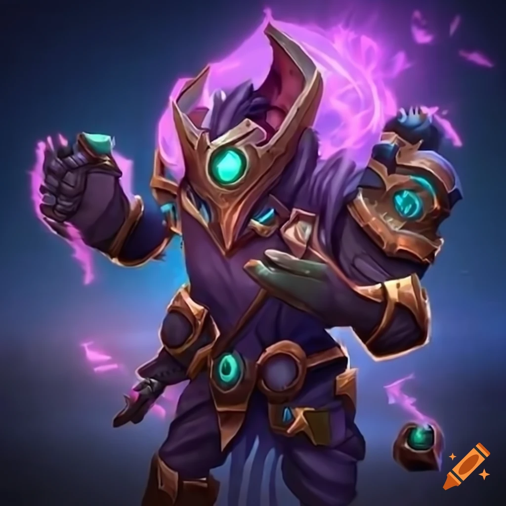 Raum from the game paladins: champions of the realm