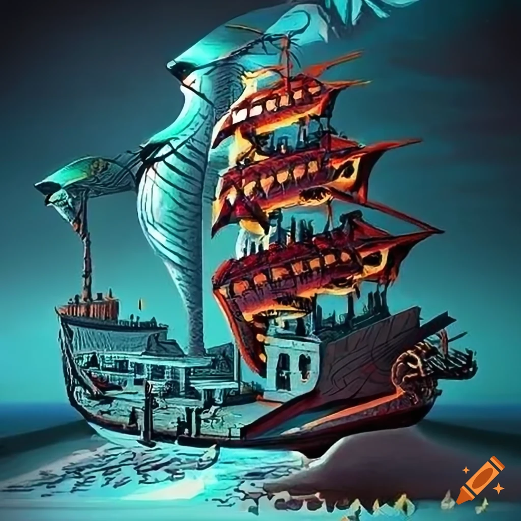 Prompt: Create a captivating design featuring the artistic style of M.C ...