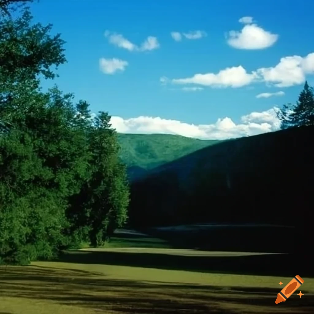 70s landscape on Craiyon