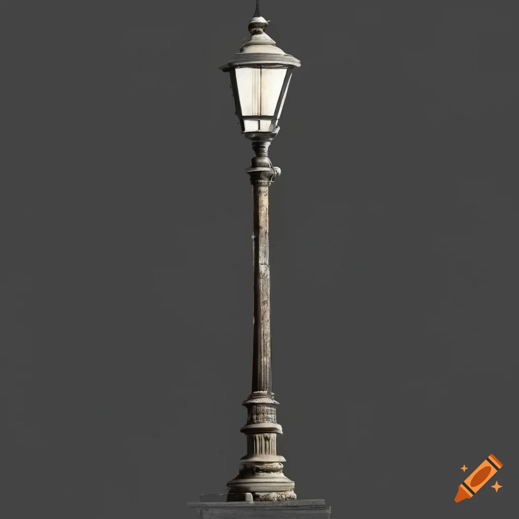 Old worn european lamppost, 4k texture image, seamless texture ...