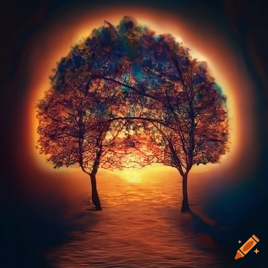 Art image representing happiness using an original new style, never ...