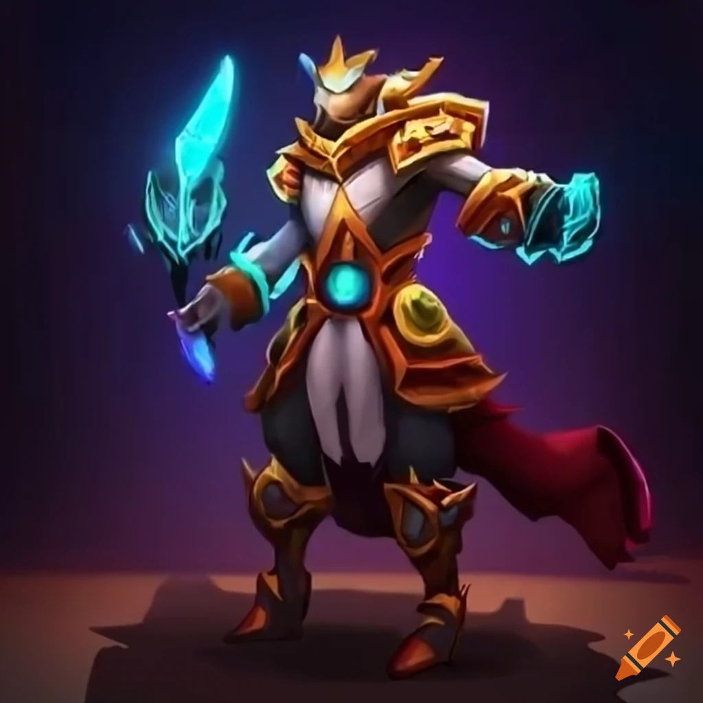 Raum from the game paladins: champions of the realm on Craiyon