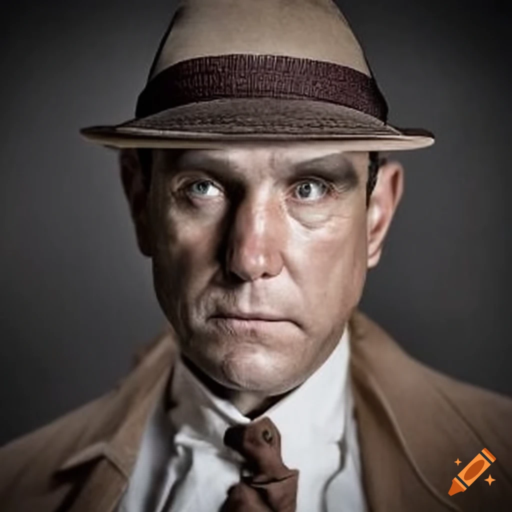 Actor "vinnie jones" as victorian gentleman