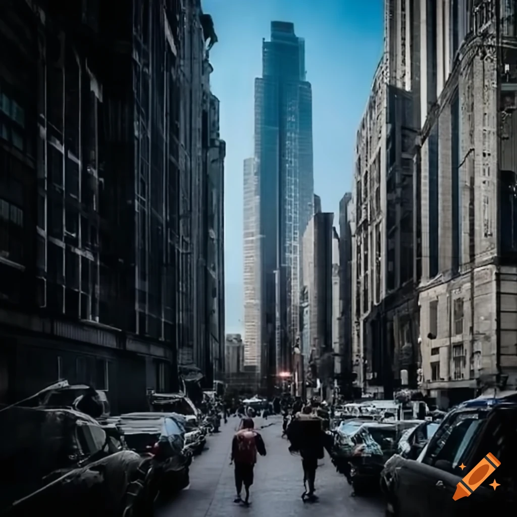 Mia, a young woman living in a sprawling megalopolis called Neo-City ...