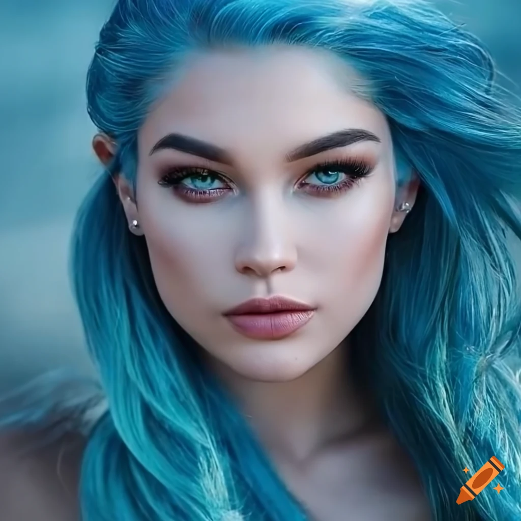 🧜🏼‍♀️, high detail, 4K ultra HD, high resolution, perfect eyes ...