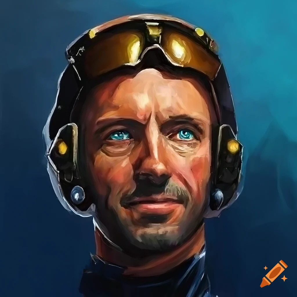 Sci Fi Scientist Concept Art