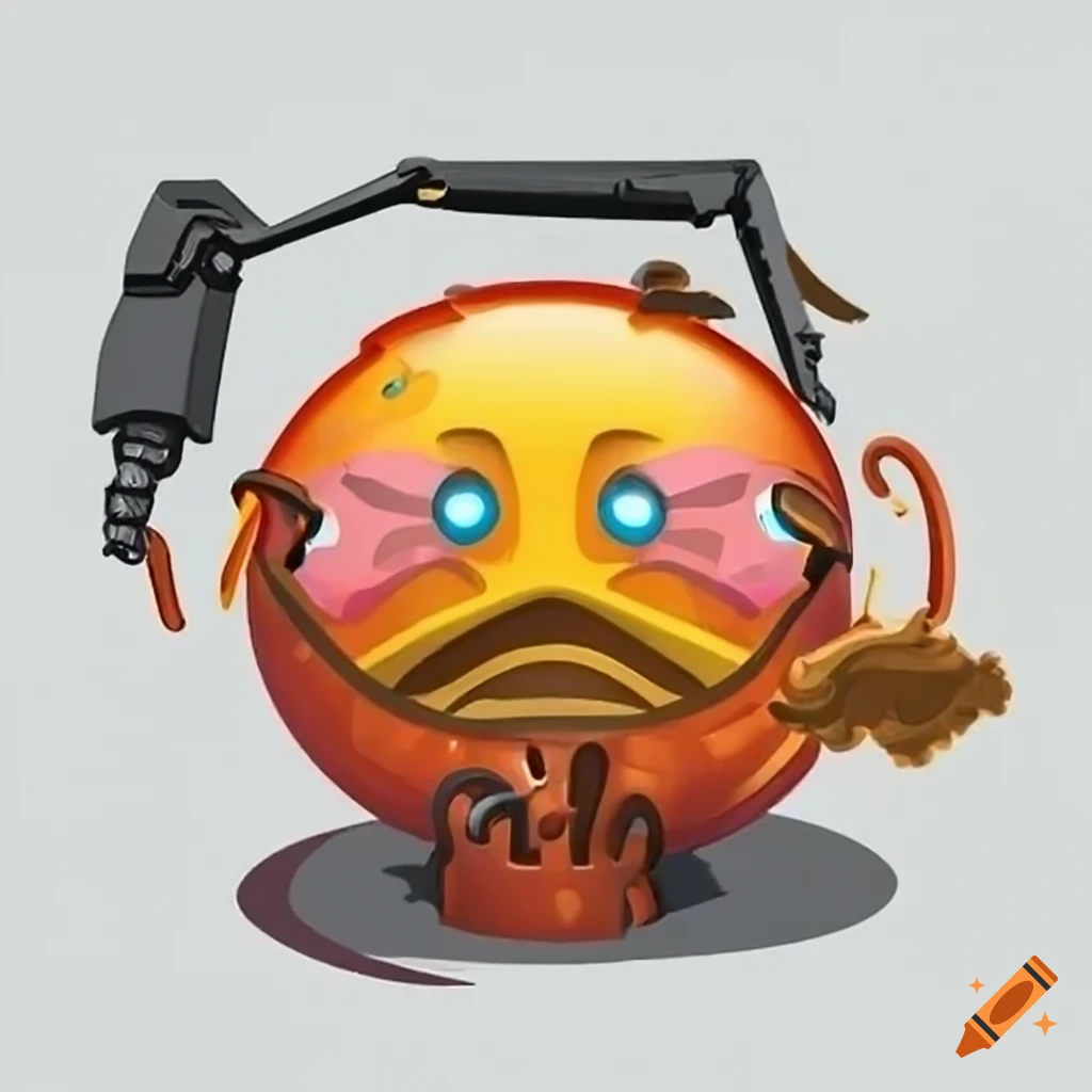 Mech emoji on Craiyon